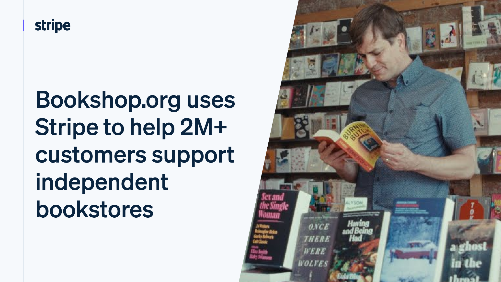 Bookshop.org case study | Stripe