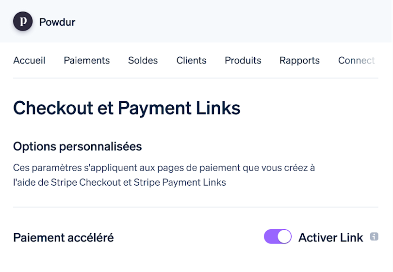 Link by Stripe | Des paiements en un clic