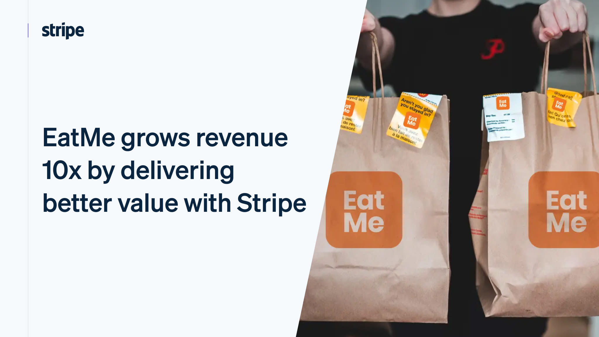 EatMe、レストランと利用客に有益なソリューションを提供し、売上を 10 倍に拡大 | Stripe