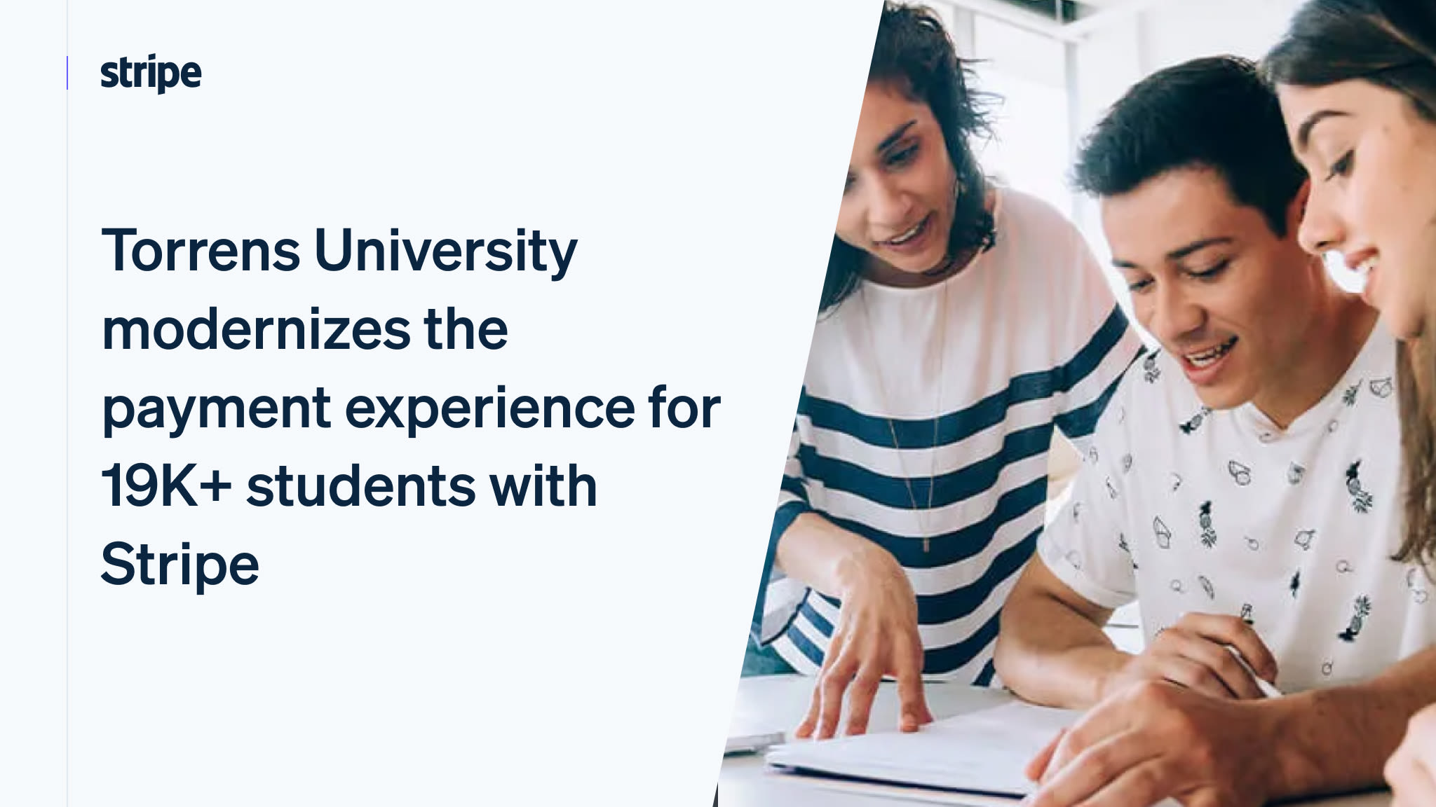 Torrens University Modernizes the Payment Experience for 19K+ Students | Stripe