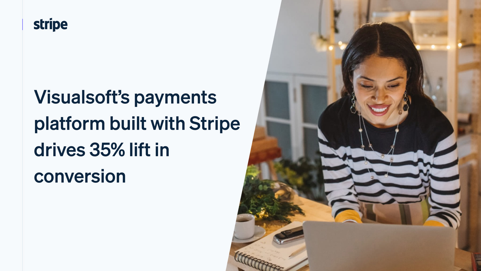 Visualsoft’s Payments Platform Built with Stripe Drives 35% Lift in Conversion | Stripe