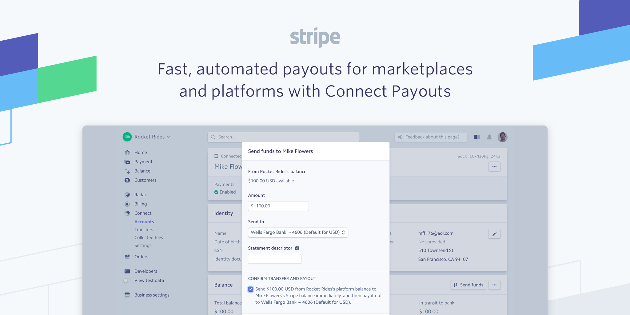 Fast, automated payouts for marketplaces and platforms with Connect Payouts Fast, automated payouts for marketplaces and platforms with Connect Payouts