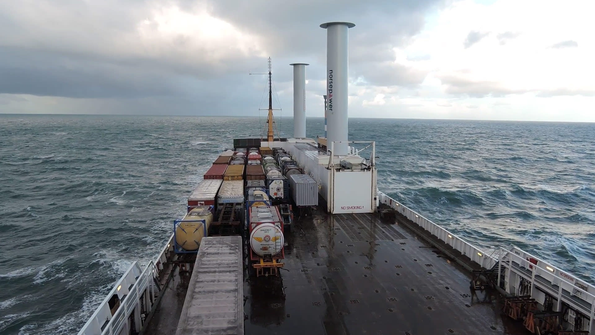 Norsepower and Bore successfully test wind power technology for ships