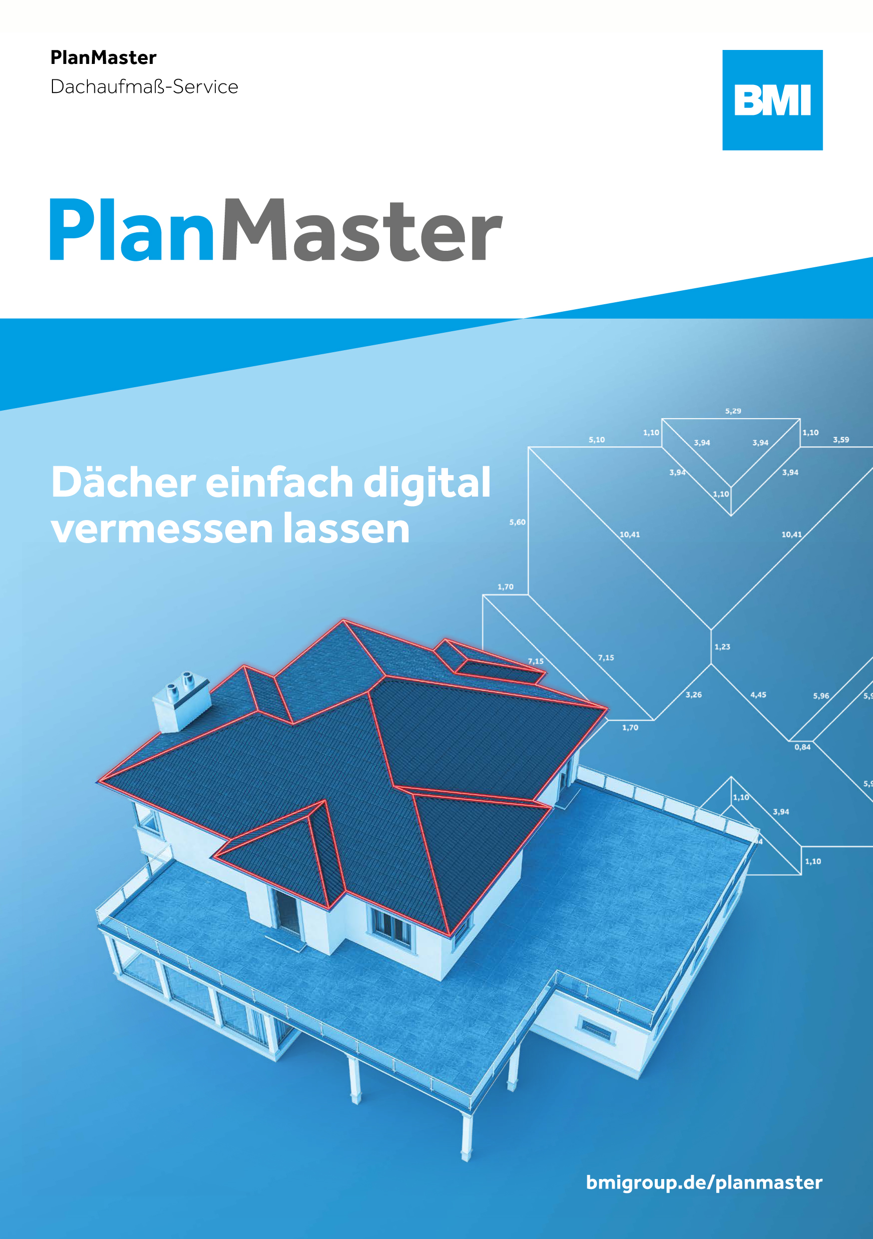 BMI PlanMaster – Dächer einfach digital vermessen lassen | BMI Germany