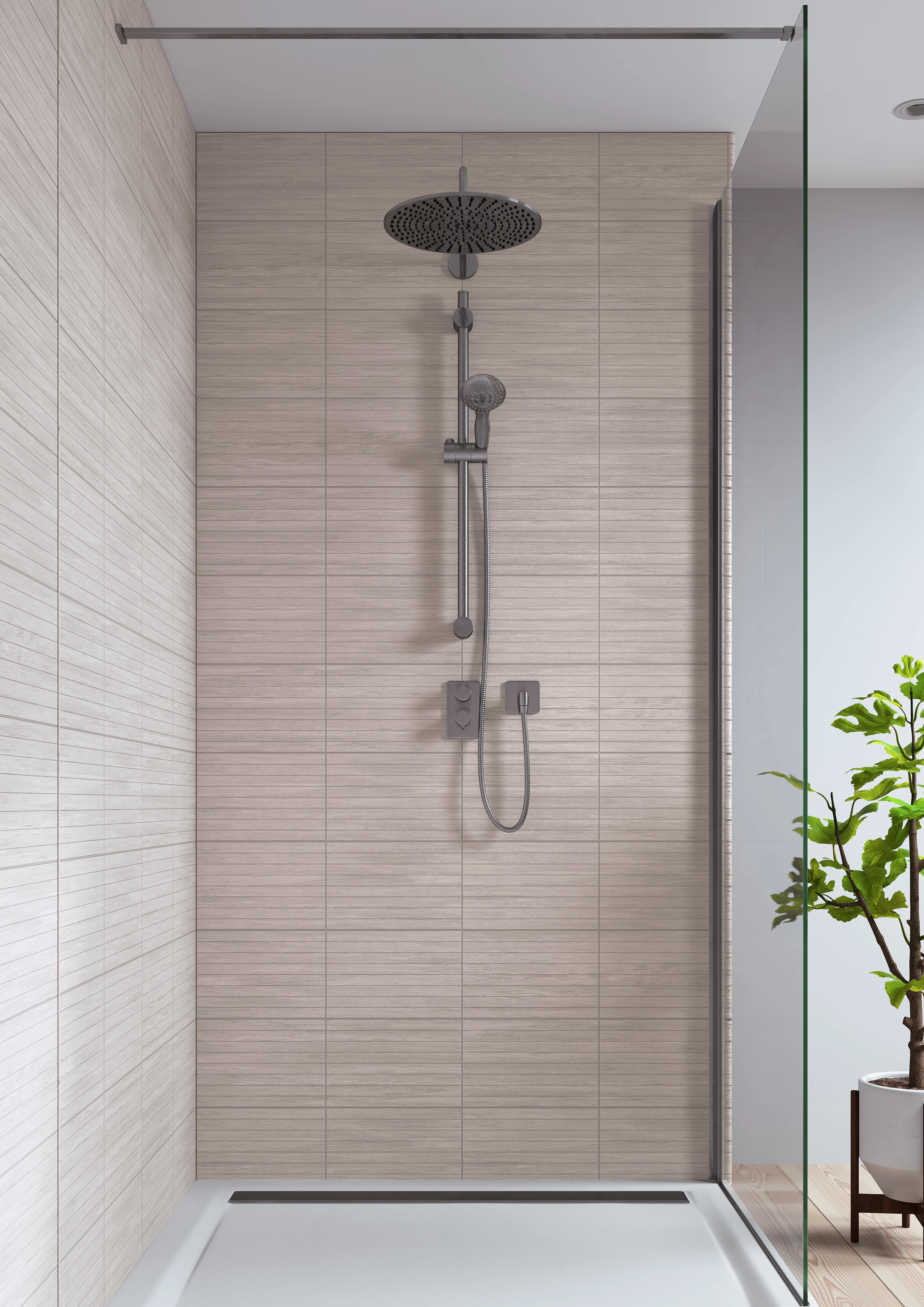 Decorative High Gloss Acrylic Wall Panels For Showers High Gloss