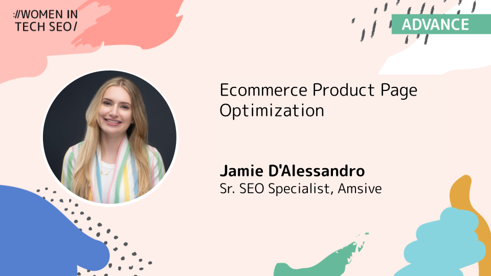 Ecommerce Product Page Optimization | Women in Tech SEO