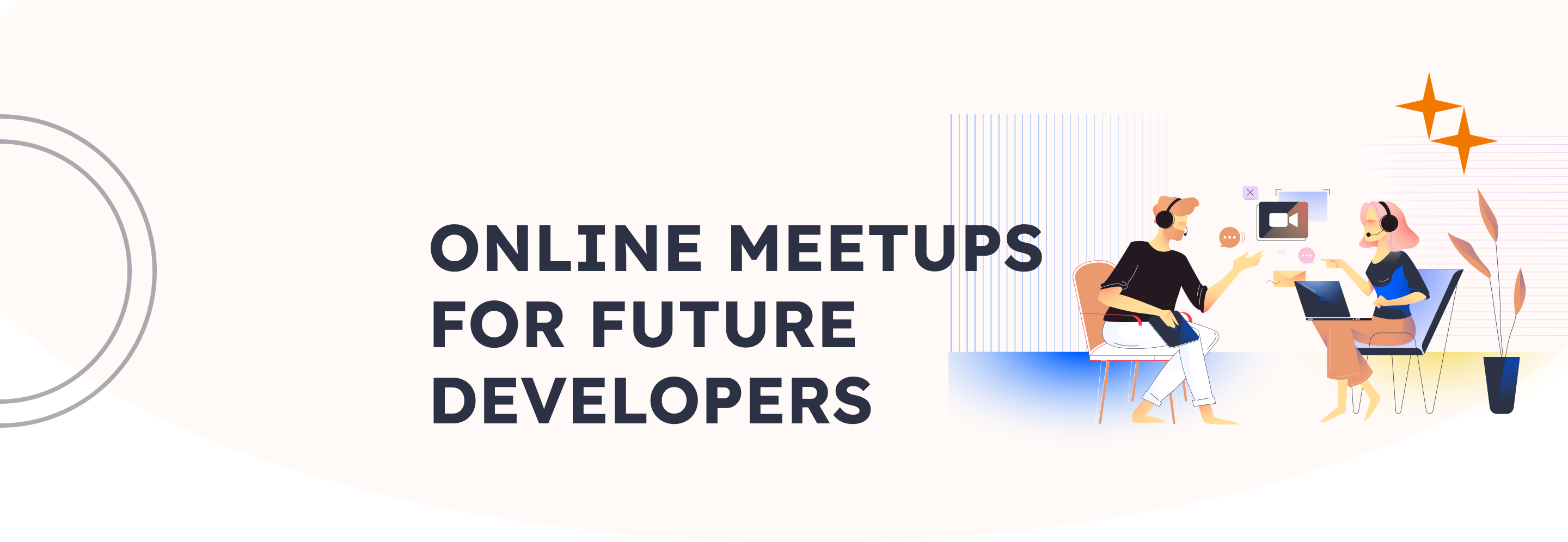 Online meetings for junior developers