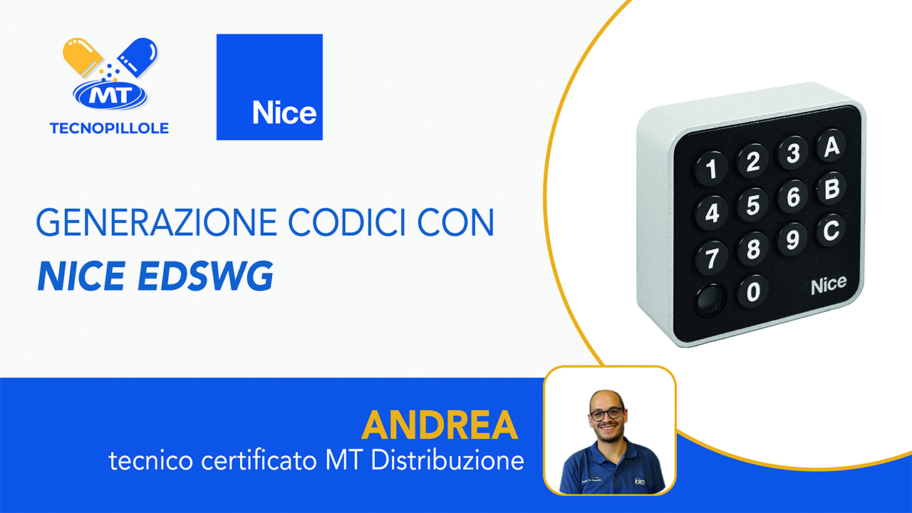 Configurazione tastiera EDSWG | MT Distribuzione