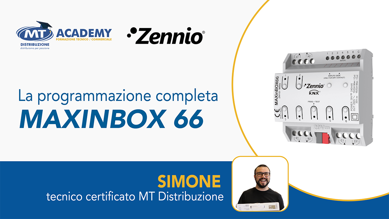 Zennio MAXinBOX 66 | MT Distribuzione