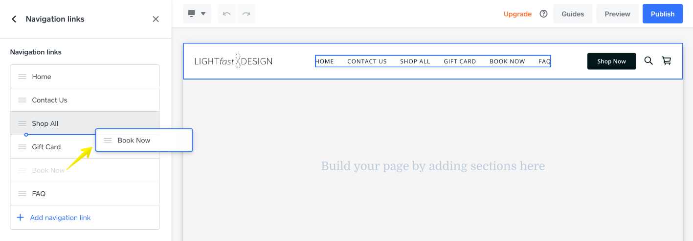 Create Pages and Navigation | Weebly Support - US