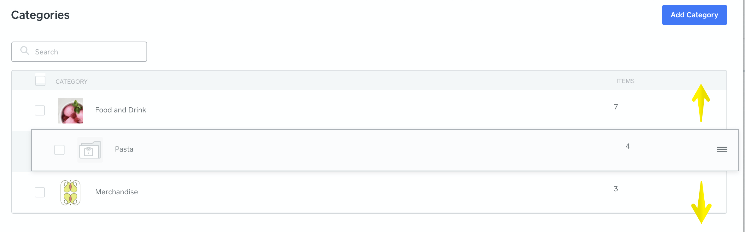 Organize Your Store with Categories | Weebly Support - US