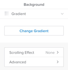 Add a Color Gradient Background | Weebly Support - US
