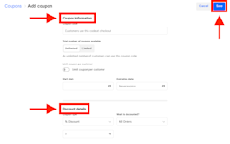 Create Online Discounts With Coupons For Square Online Square Support Center US