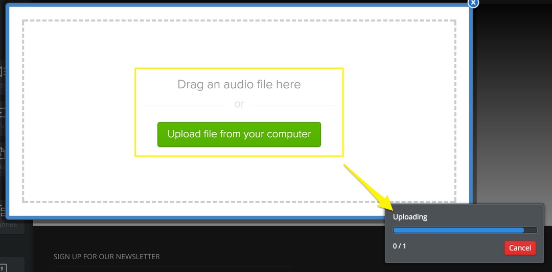Using the Audio Player Element | Weebly Support - US