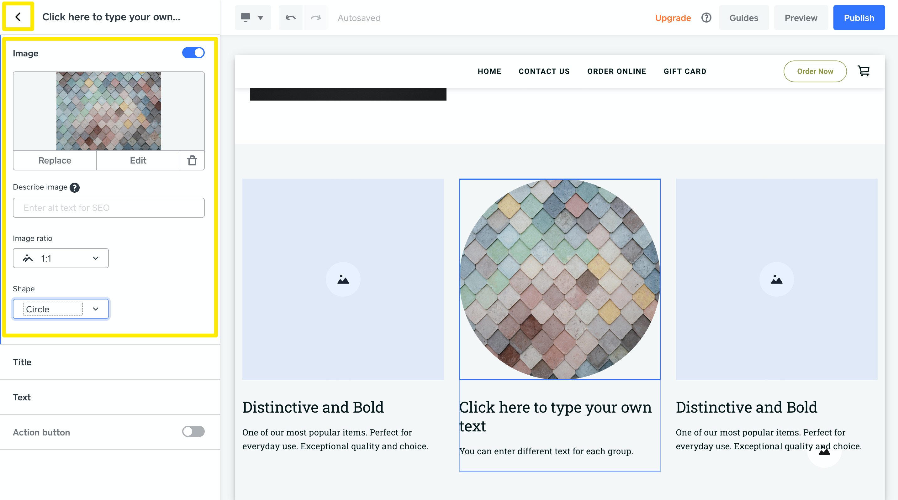 Adding Pictures to your Square Online Store | Square Support Centre - CA