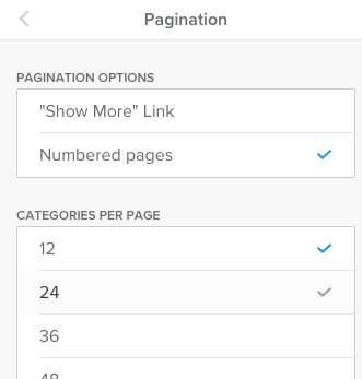 Display Categories on a Page | Weebly Support - US