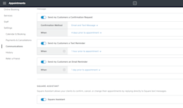 Get Started With Square Assistant On Square Appointments Square Support Center US