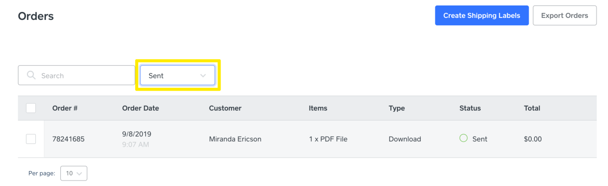 About Managing Orders | Weebly Support - US