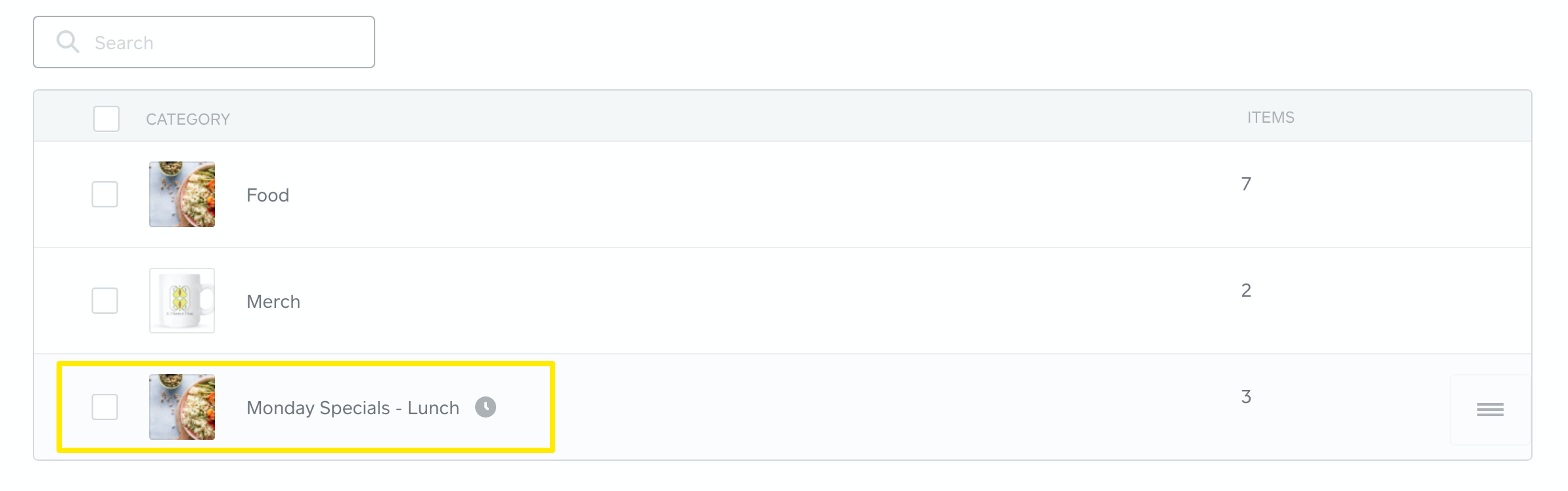 Time-Based Categories | Weebly Support - US