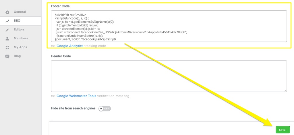 Add a Facebook Like Button to Your Site | Weebly Support - US