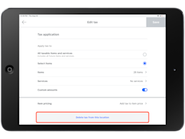 Create And Manage Your Sales Tax Settings Square Support Center US