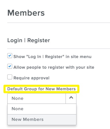 User Registration | Weebly Support - US