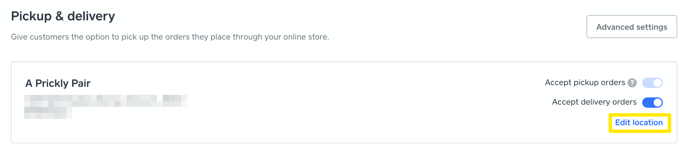 Local Delivery | Weebly Support - US