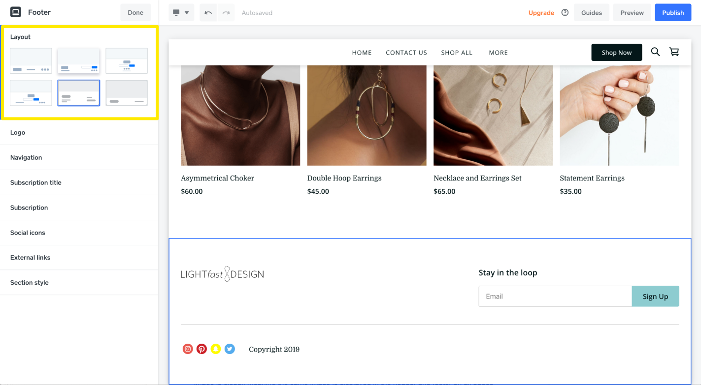 How Do I Change the Footer? | Weebly Support - US