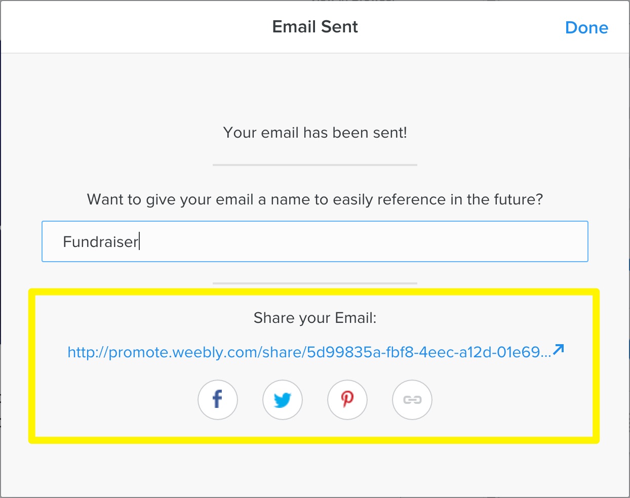 Share Your Emails on Social Networks | Weebly Support - US