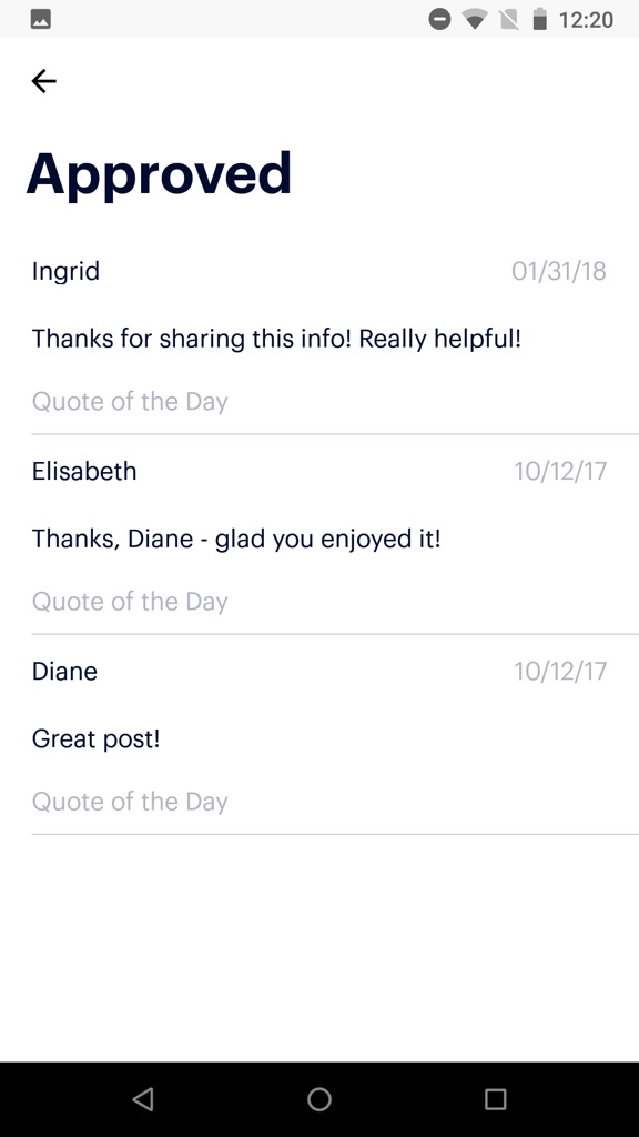 Use the Android App to Start a Blog | Weebly Support - US