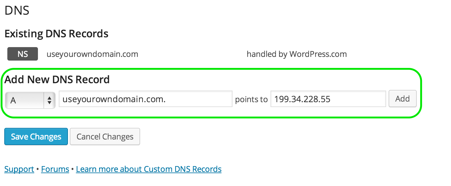 Use a Wordpress Domain with Your Site | Weebly Support - US