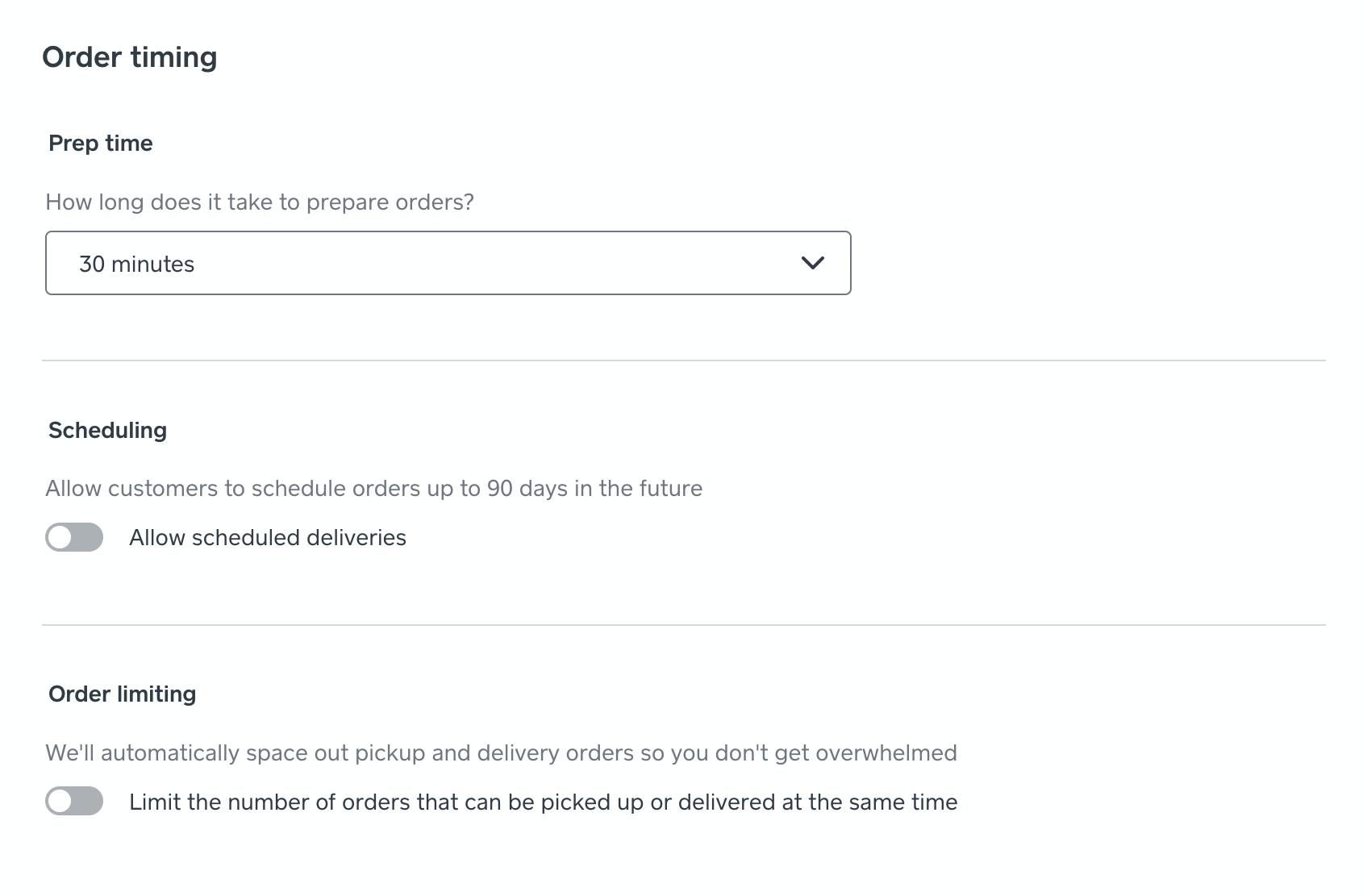 Local Delivery | Weebly Support - US