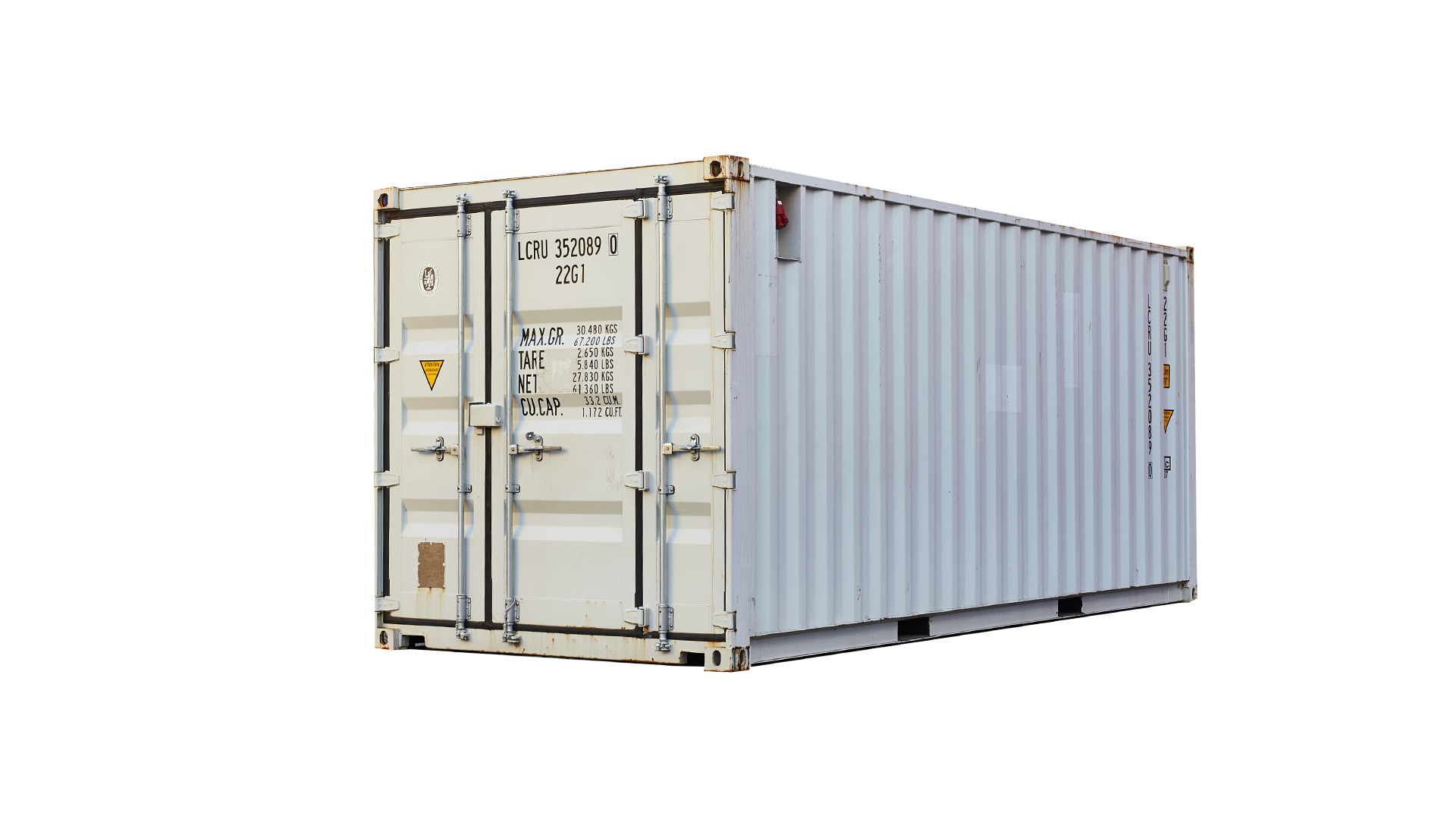 20ft container kopen of huren | CARU Containers