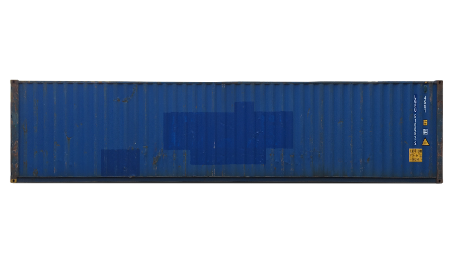 40ft High Cube Standard | CARU Containers