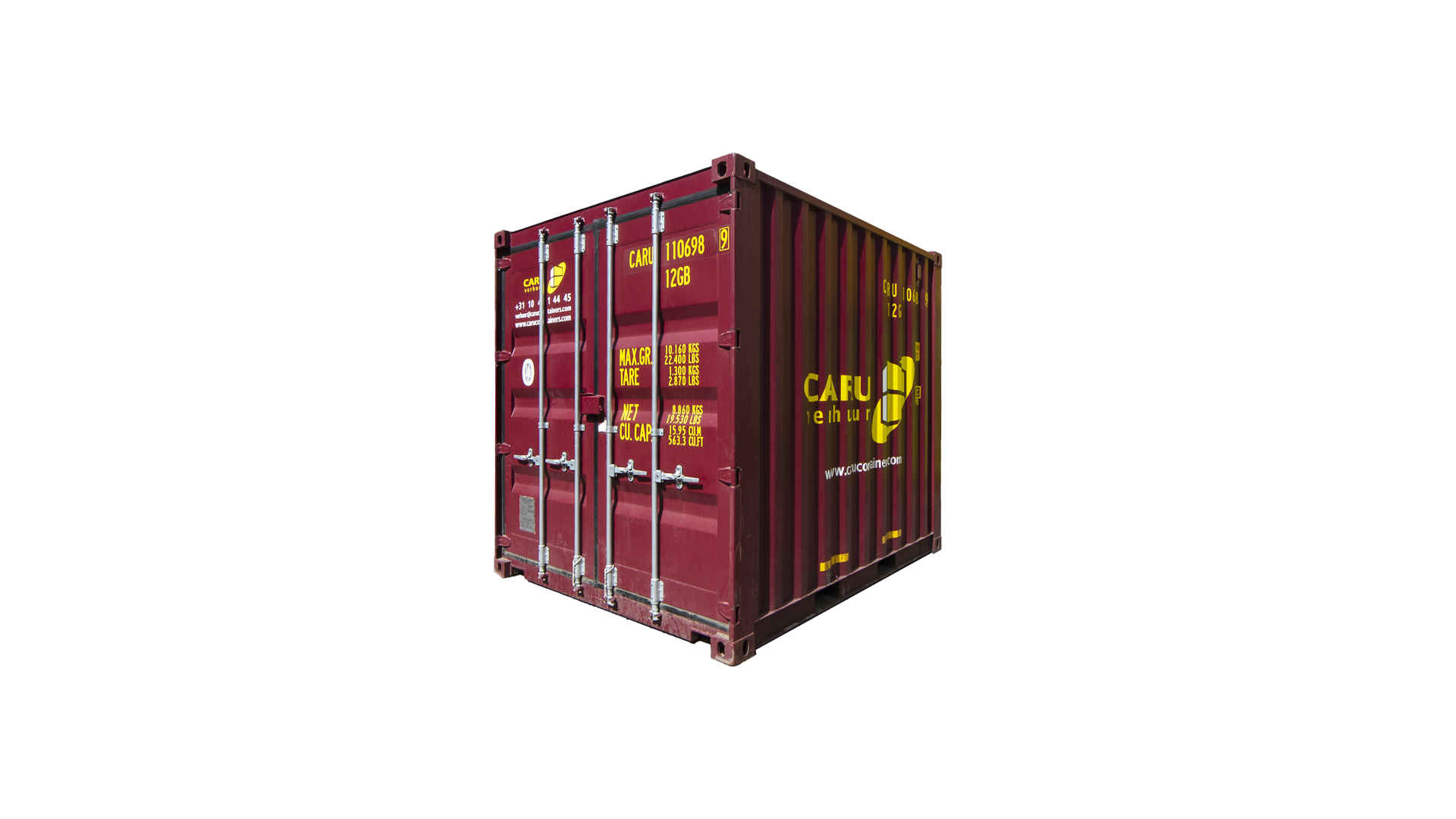 Containers direct online kopen en huren | CARU Containers