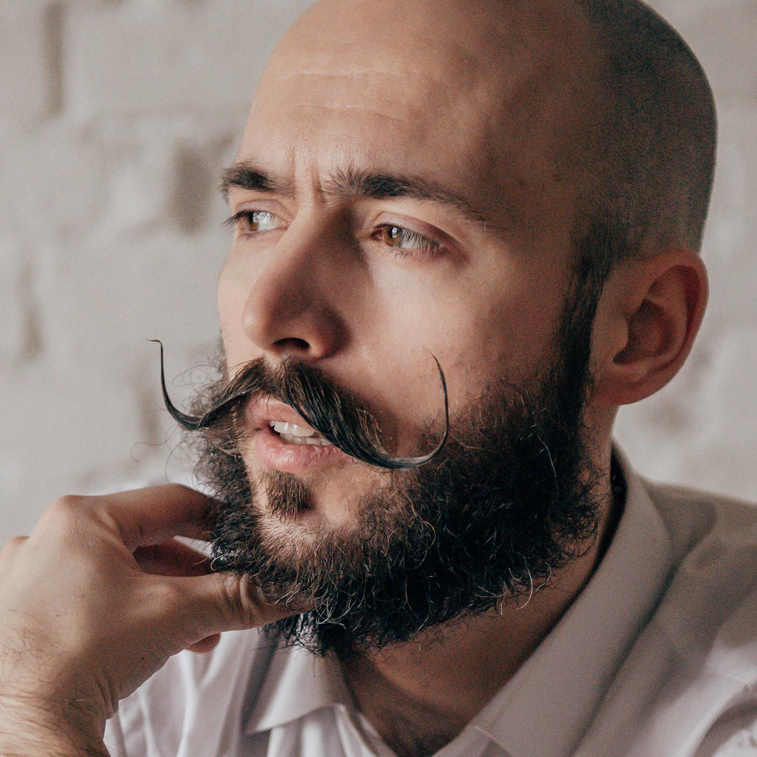 Bald Men With Mustaches 17 Attractive Beard Styles For Bald Men (& How