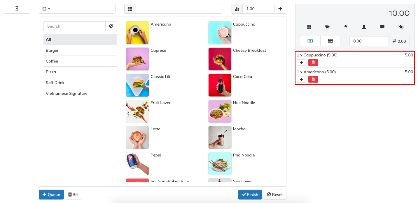 POS - Create sales orders | POS Online