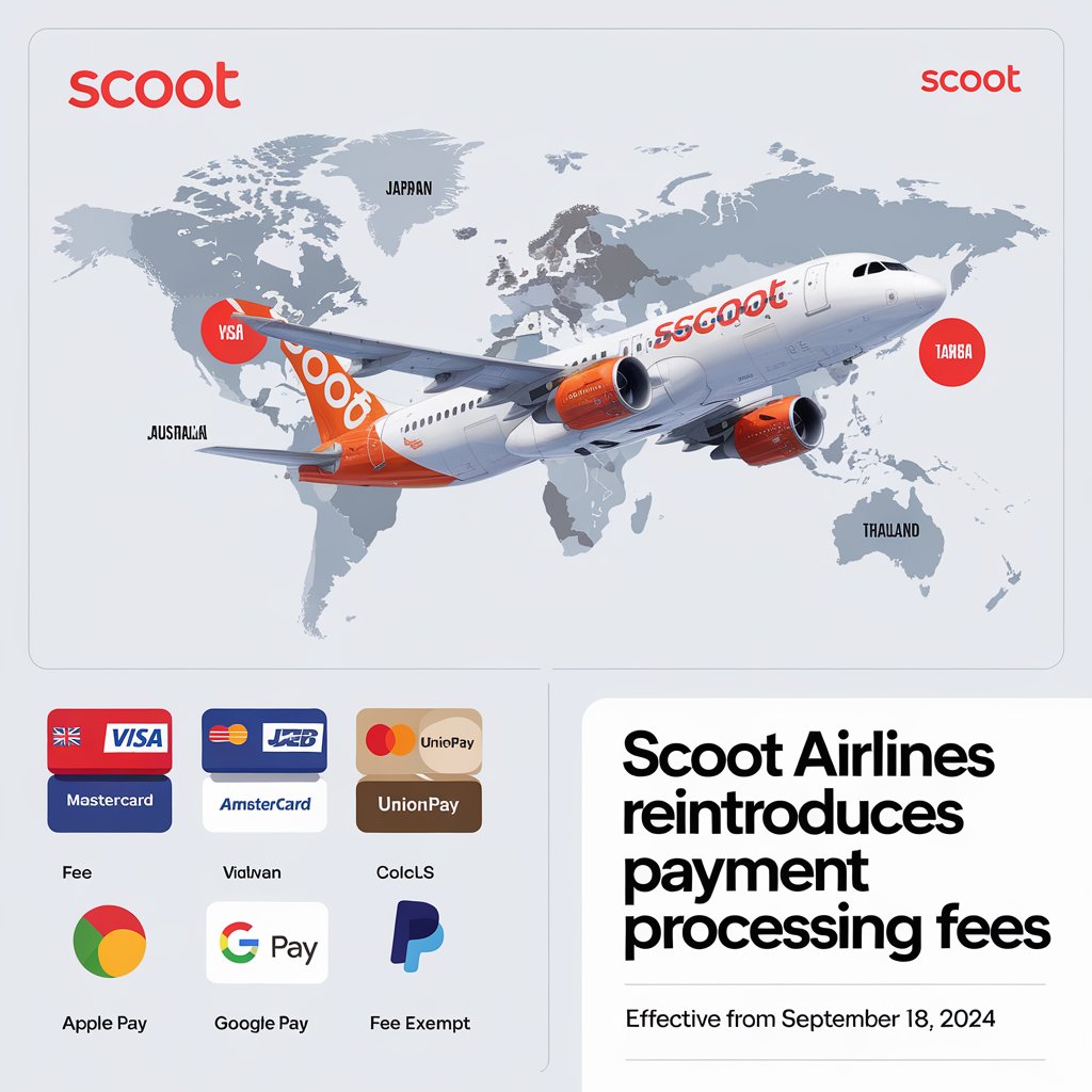 Payment Processing Fees Apply to Scoot Flights – Know Before You Book!