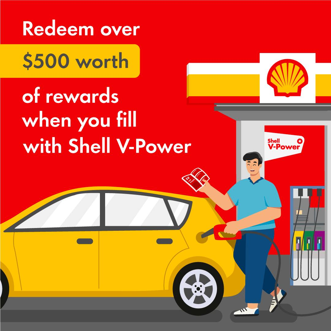 Exclusive Offer: Shell V-Power Rewards Booklet
