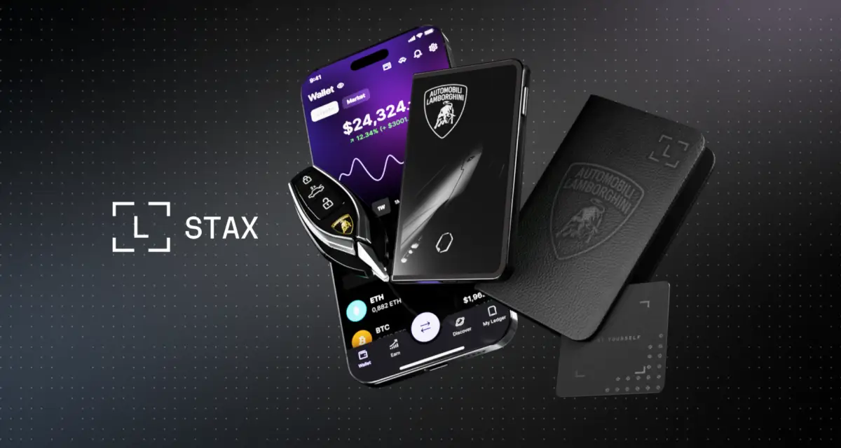 Automobili Lamborghini x Ledger Stax™ Limited Edition | Ledger