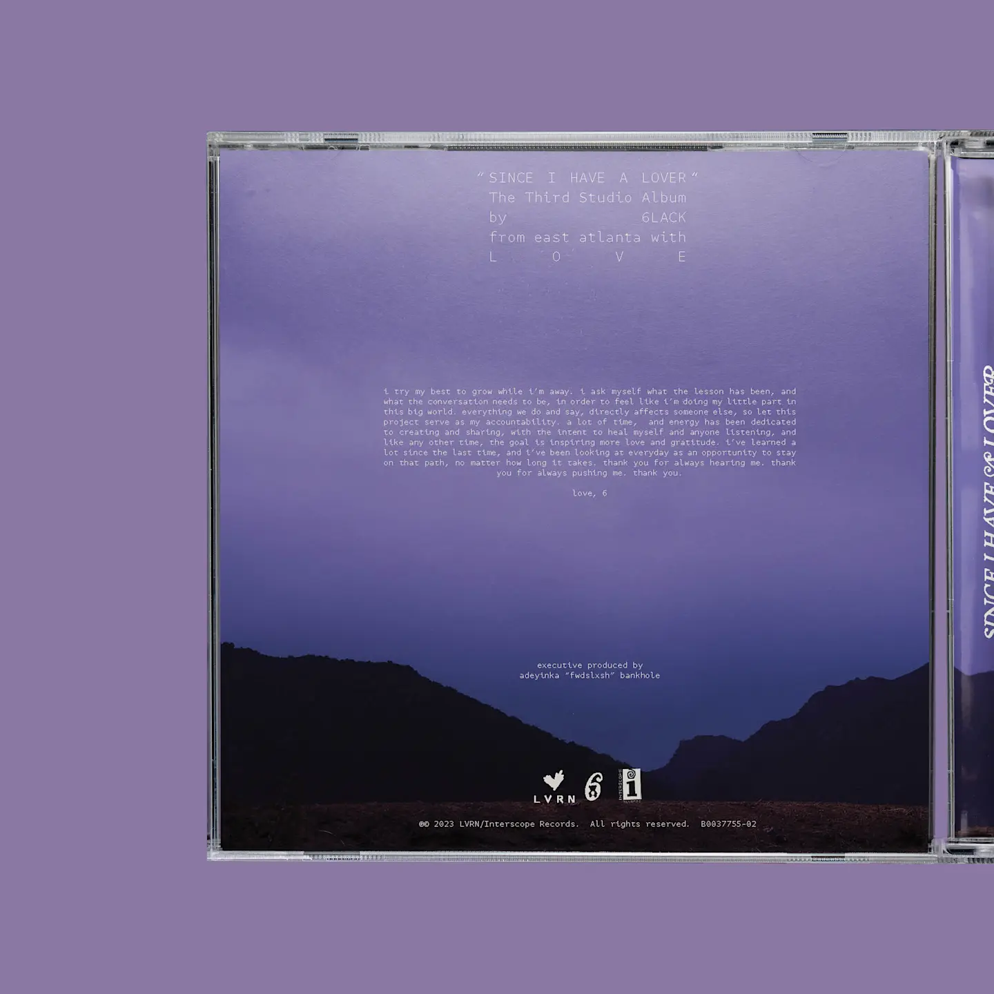 STURDY | 6lack - 'Since I Have A Lover’ Album Campaign