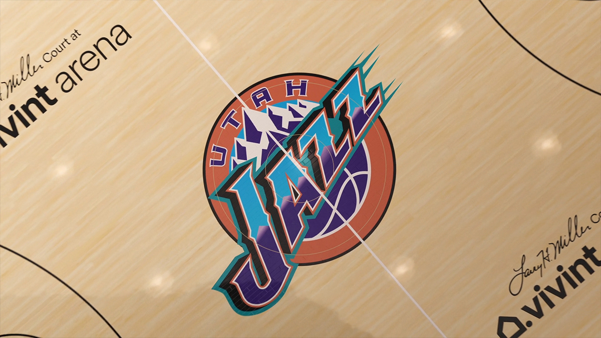 STURDY | Utah Jazz - Court Design Visualizations