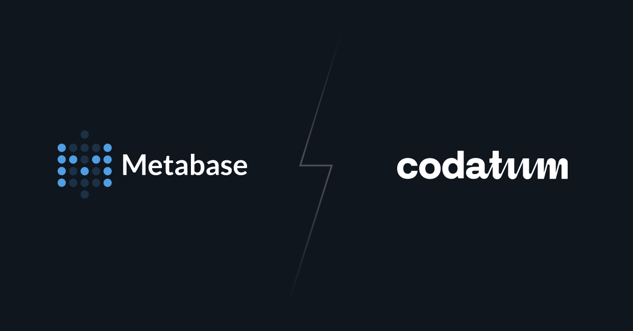 モダンなデータ分析ツールの比較2024：Metabase vs Codatum - Codatum