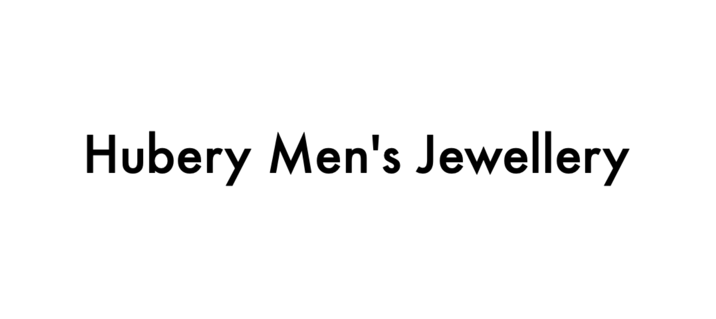 Hubery Men's Jewellery