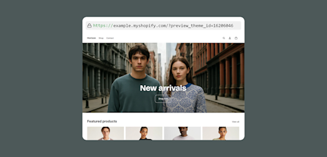 How to create Shopify theme preview links that don’t expire ...