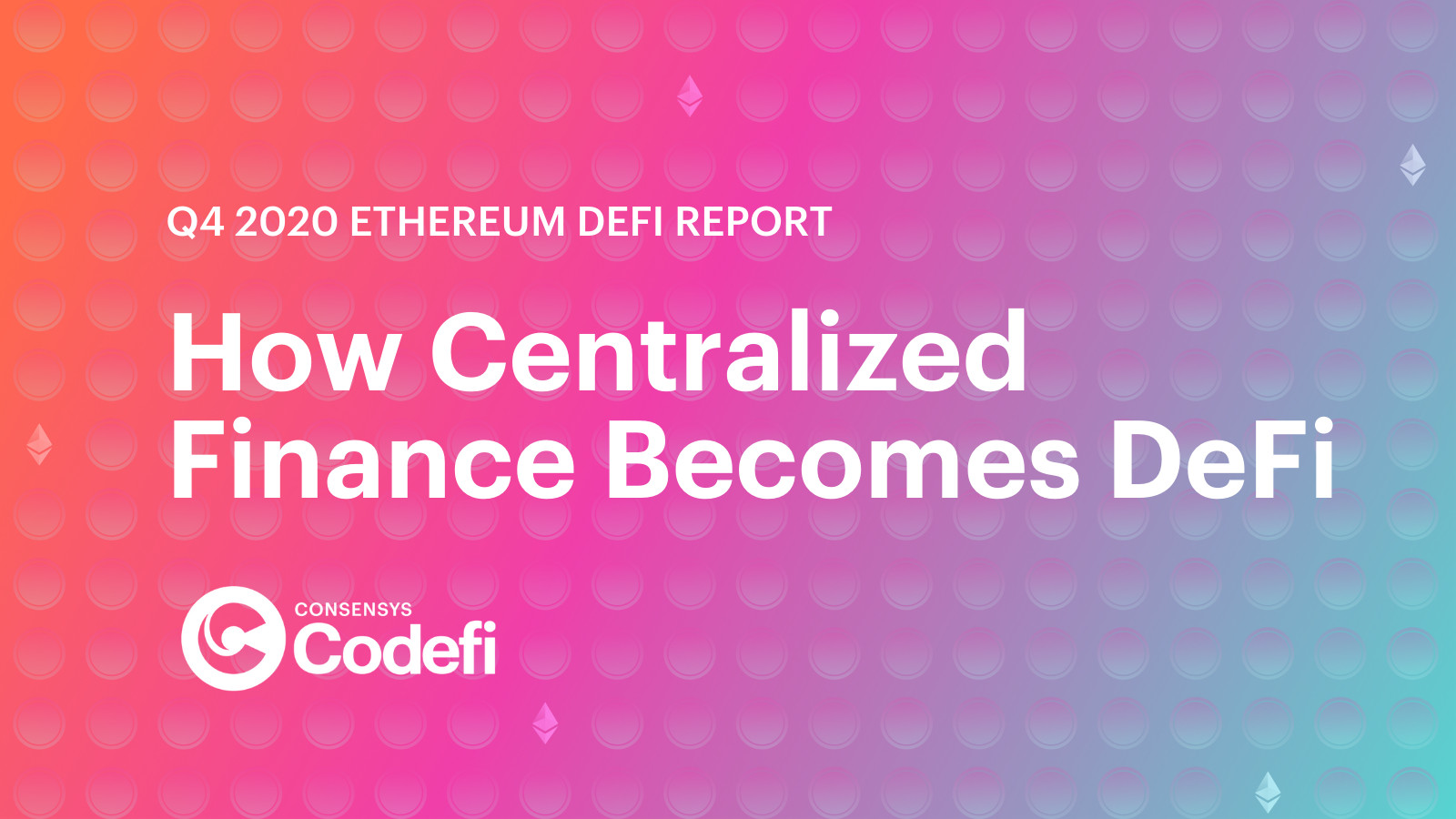 What will it take for centralized finance to embrace decentralized ...