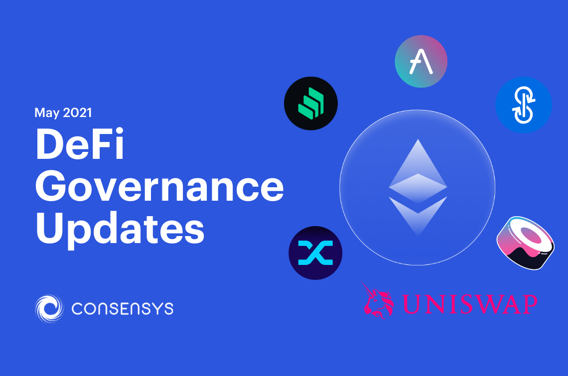 DeFi Governance Updates for May 2021 | Consensys
