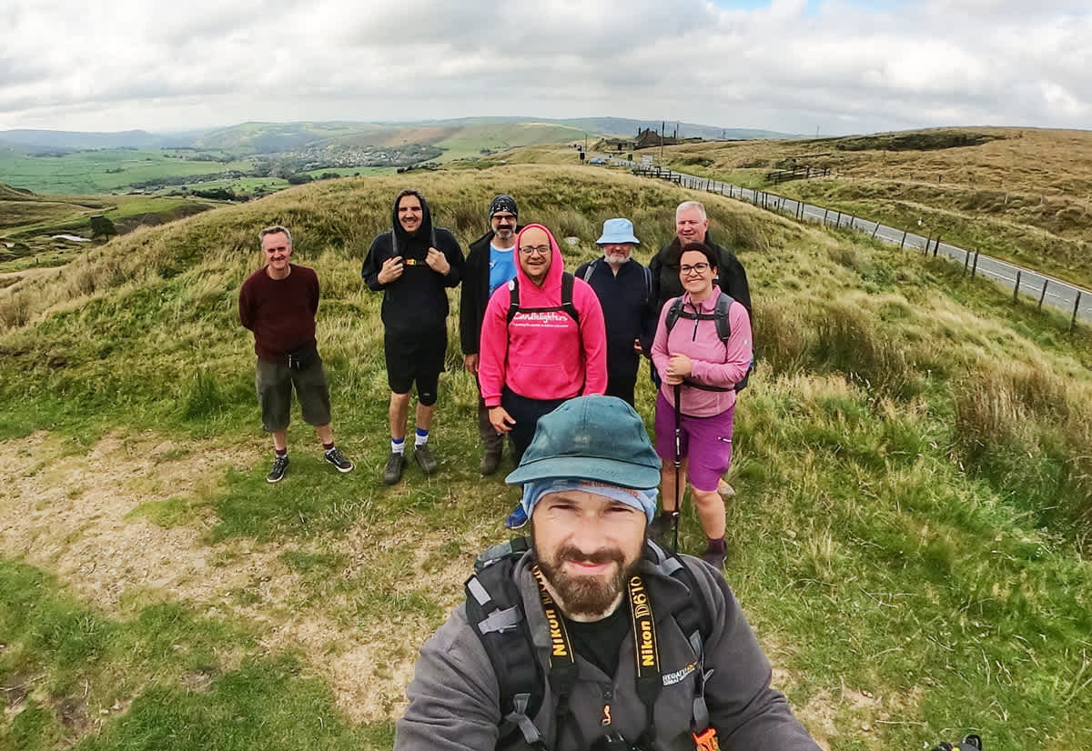 Ossett United Supporters Walk For Mental Health Charity The Horbury