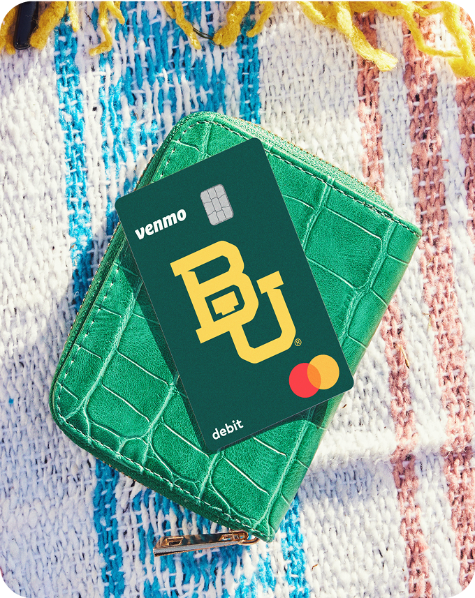 Big Ten & Big 12 Custom Debit Cards with Rewards | Venmo