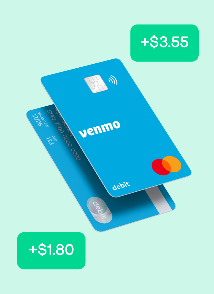 Debit Card | Cash Back & Rewards Credit Card | Venmo